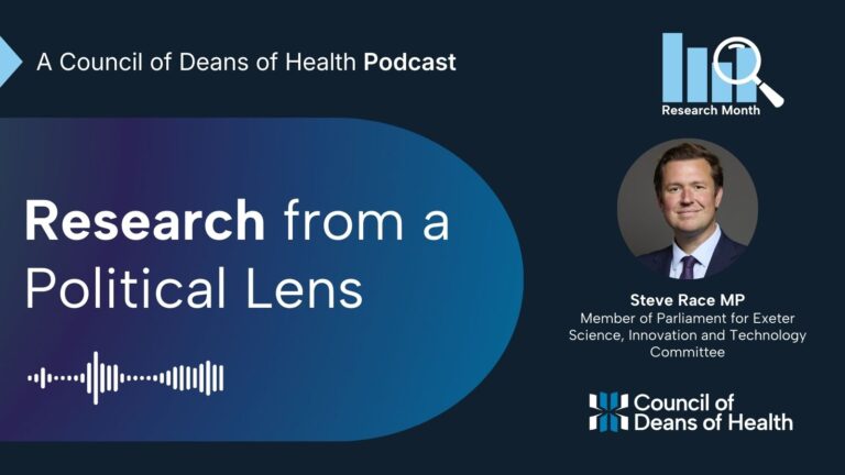 Research from a Political Lens: in conversation with Steve Race MP ...